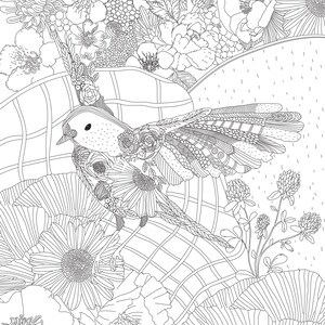 20 Nature Themed Coloring Pages - Etsy