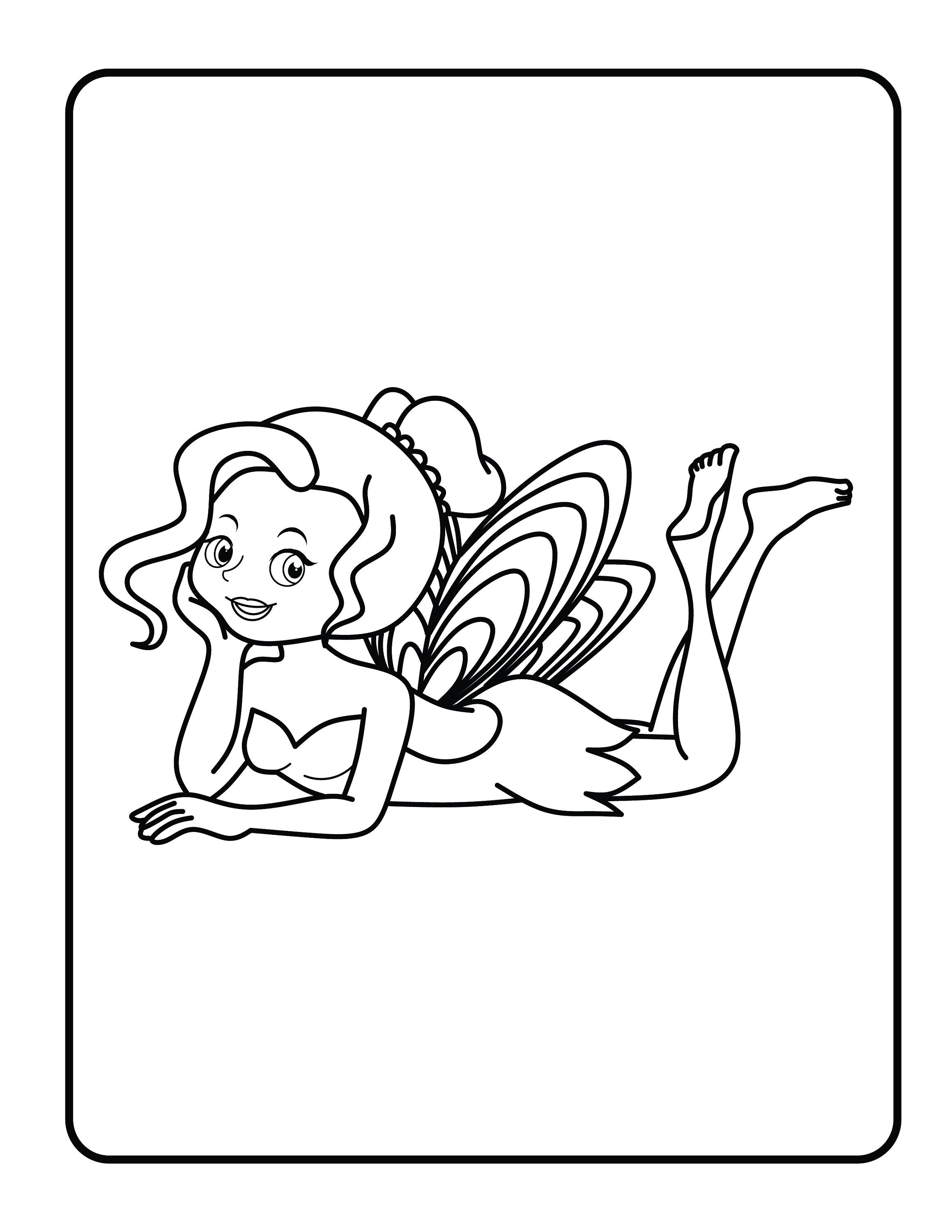 20 Fairy Themed Coloring Pages - Digital Download - Etsy