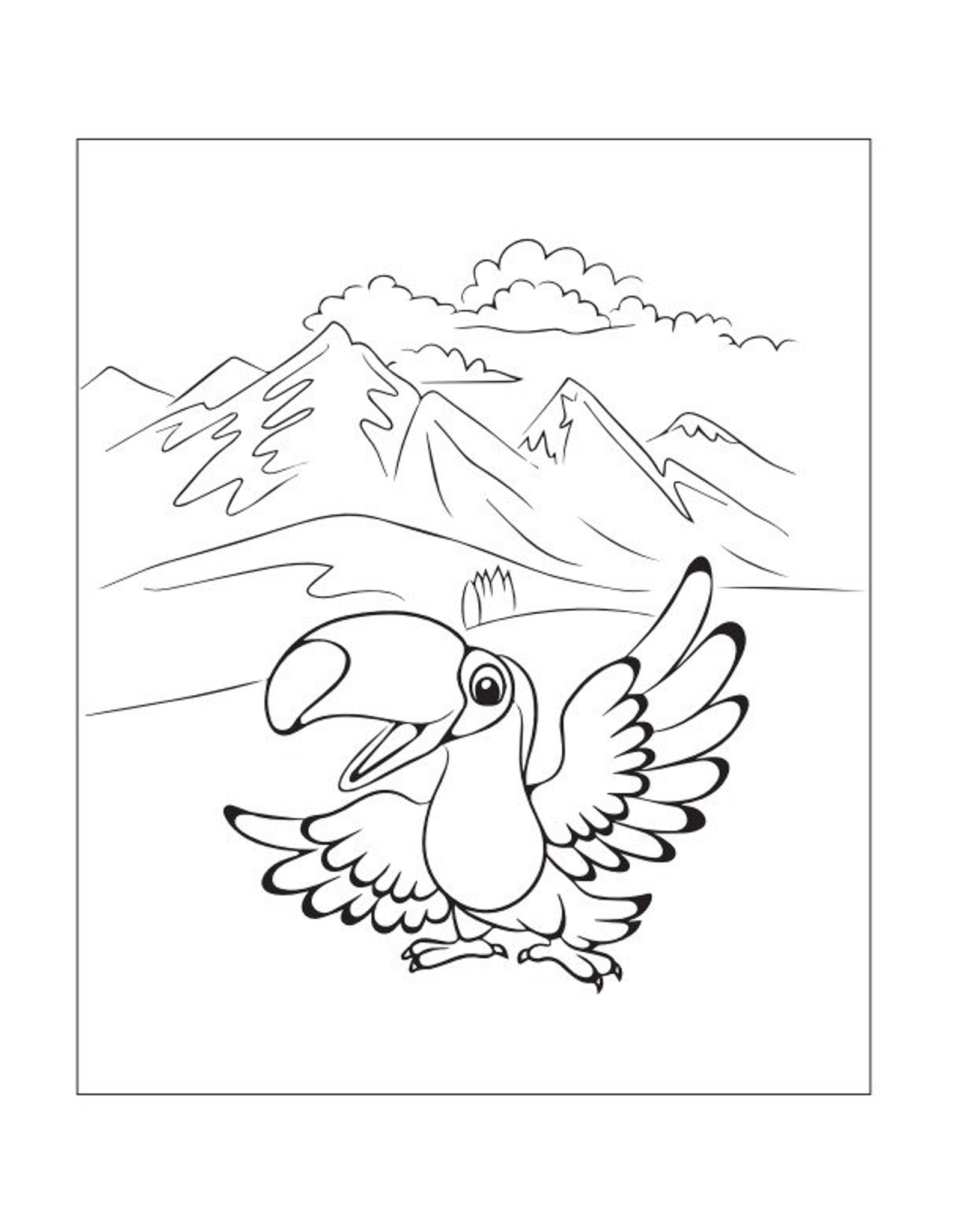 20 Bird-themed Coloring Pages - Etsy