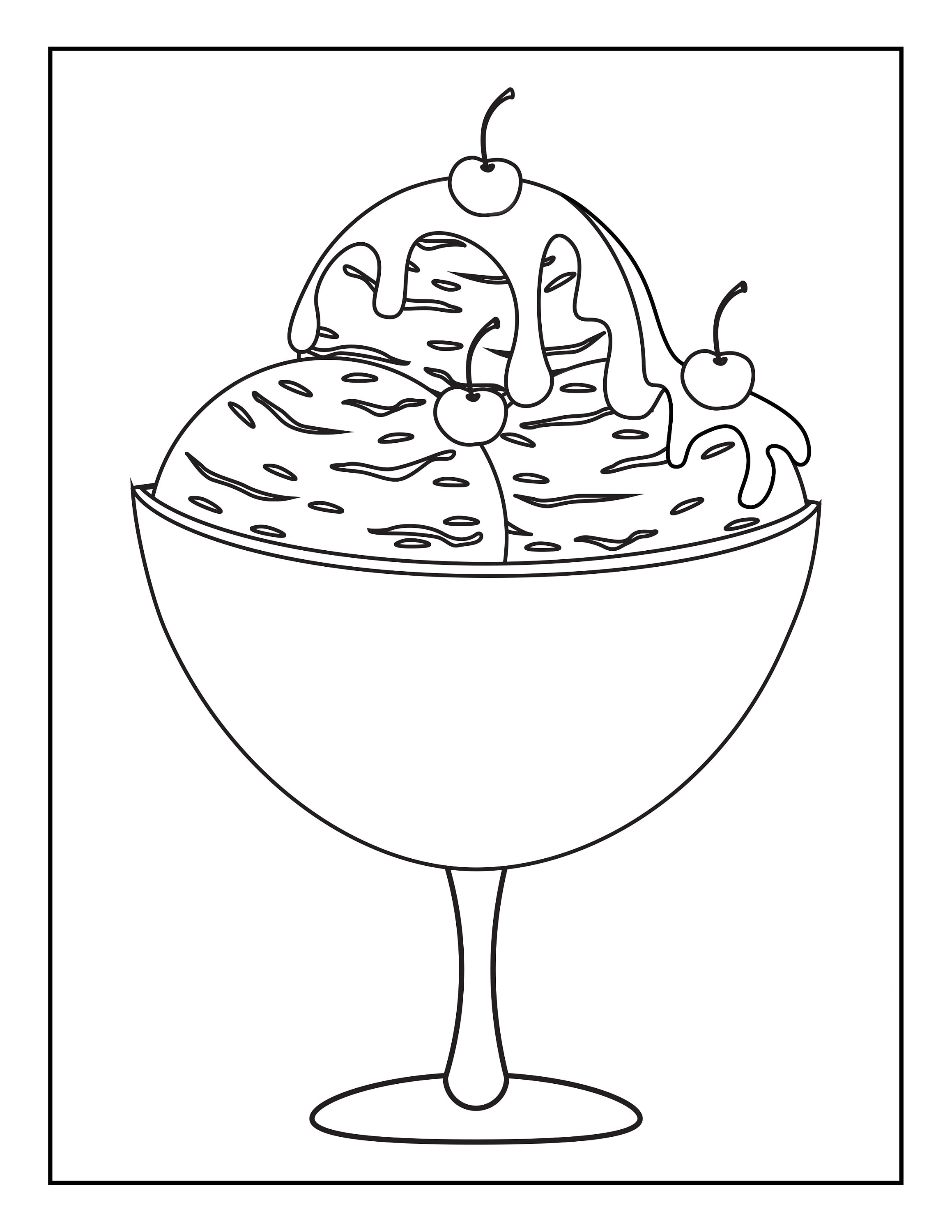 25 Food-themed Coloring Pages Pt.2 - Etsy