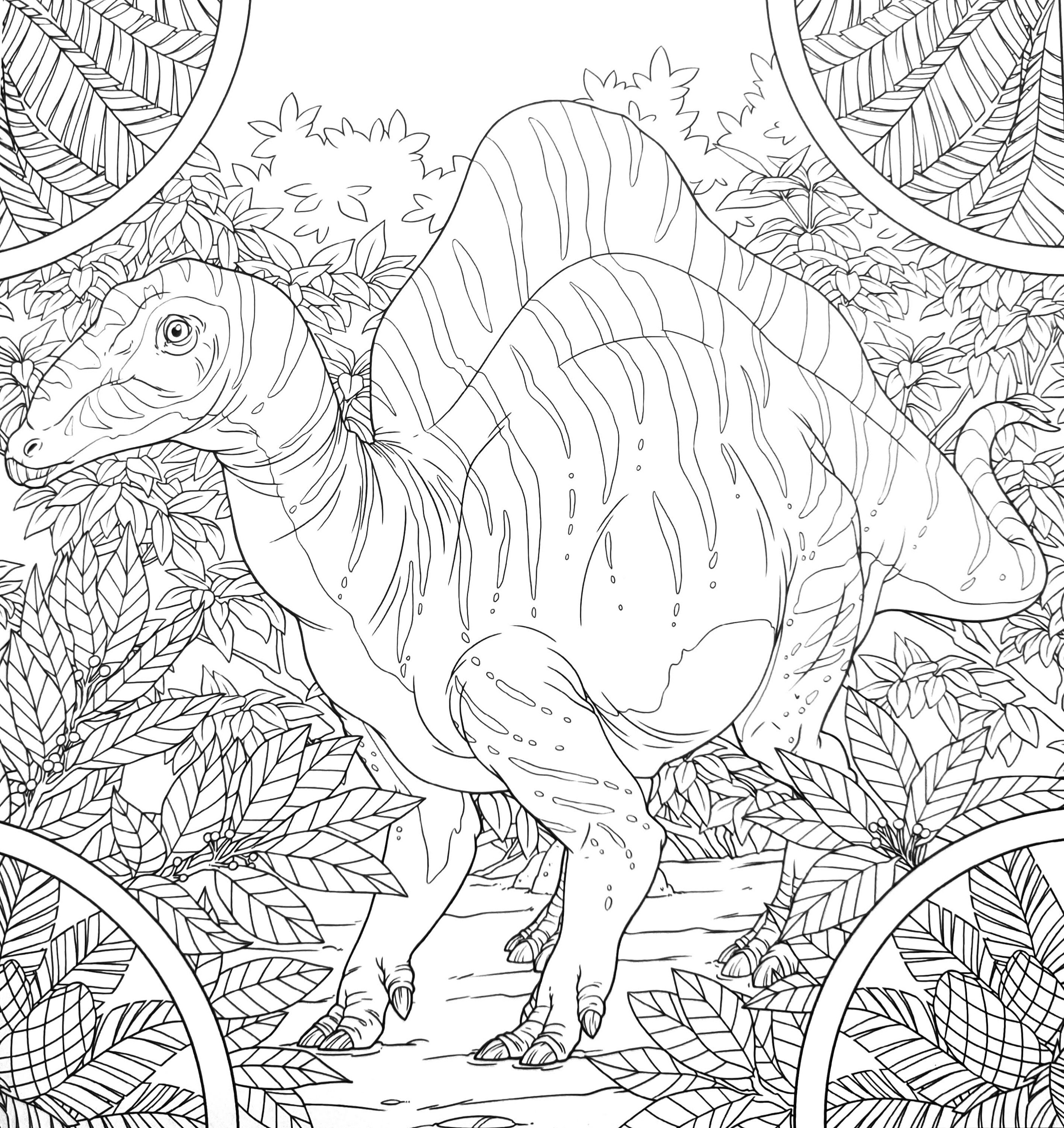 17 Childrens Dinosaur Themed Coloring Pages Pt. 2- Digital Download - Etsy