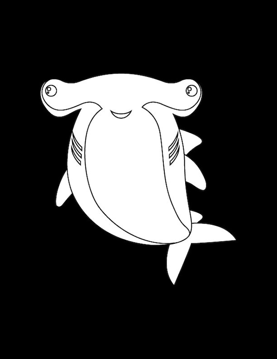 10 Sea Creature Themed Cut-out Coloring Pages for Children - Etsy