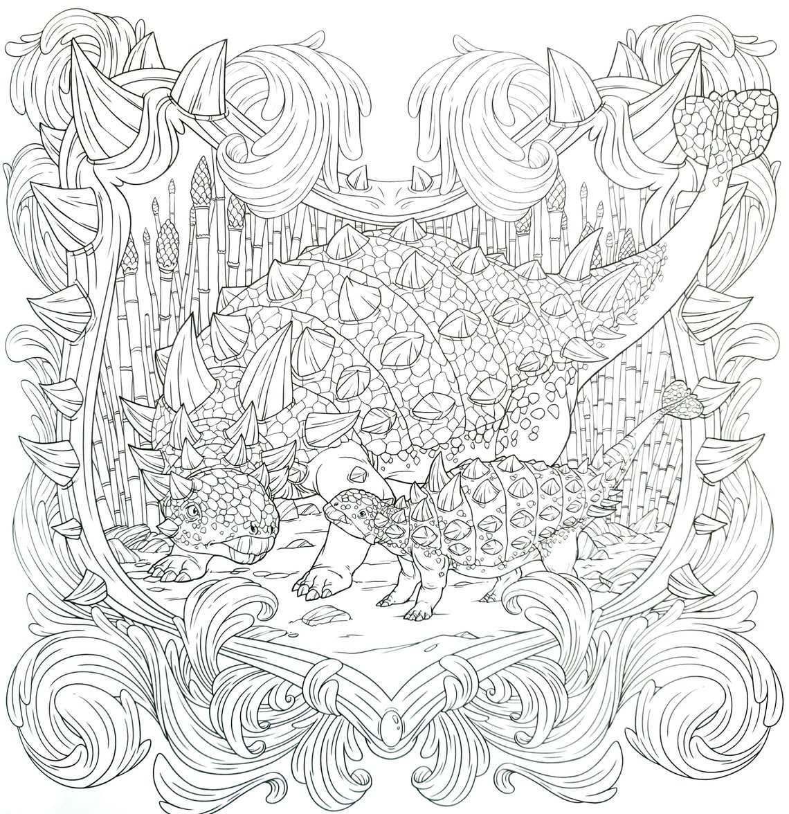 20 Childrens Dinosaur Themed Coloring Pages Pt. 1- Digital Download - Etsy