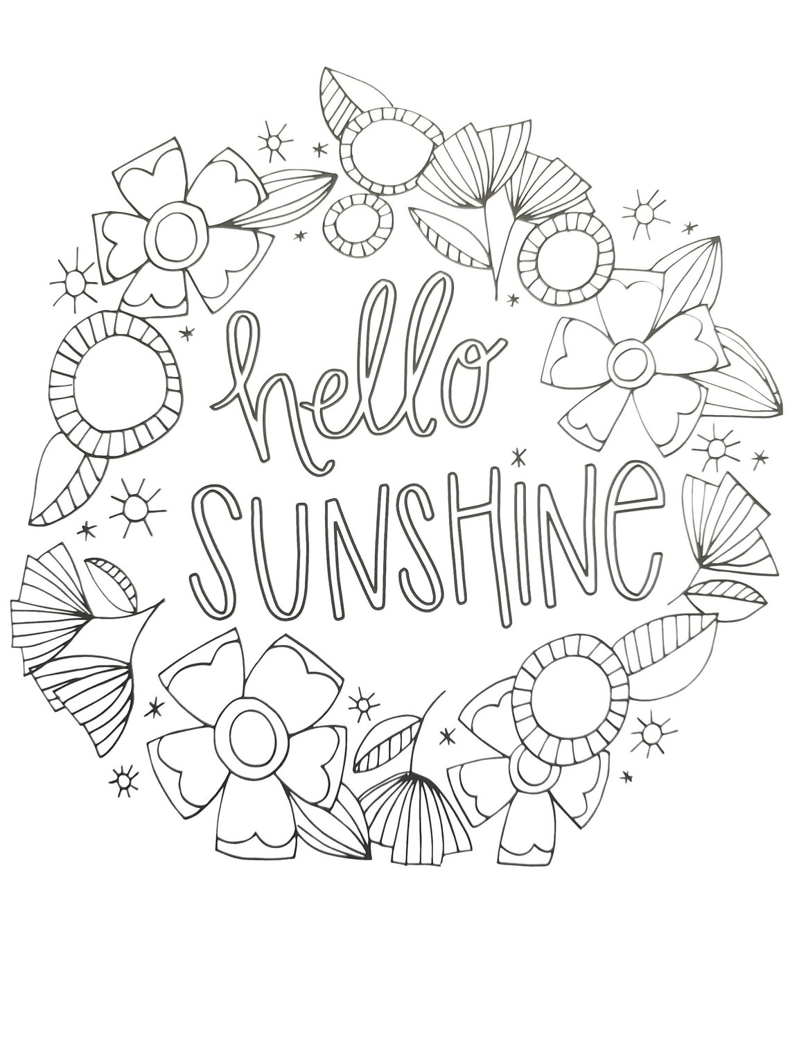 20 Encouraging Word Themed Coloring Pages Digital Download - Etsy