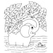20 Elephant Themed Coloring Pages - Digital Download - Etsy