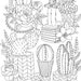 20 Nature Themed Coloring Pages - Etsy