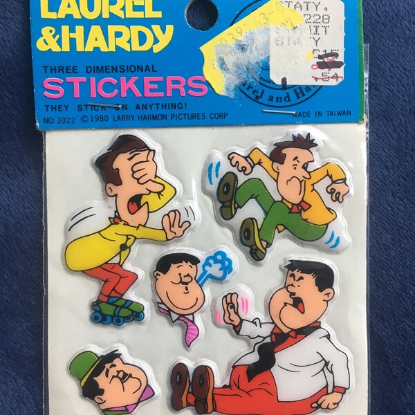 Laurel and Hardy Stickers - Etsy