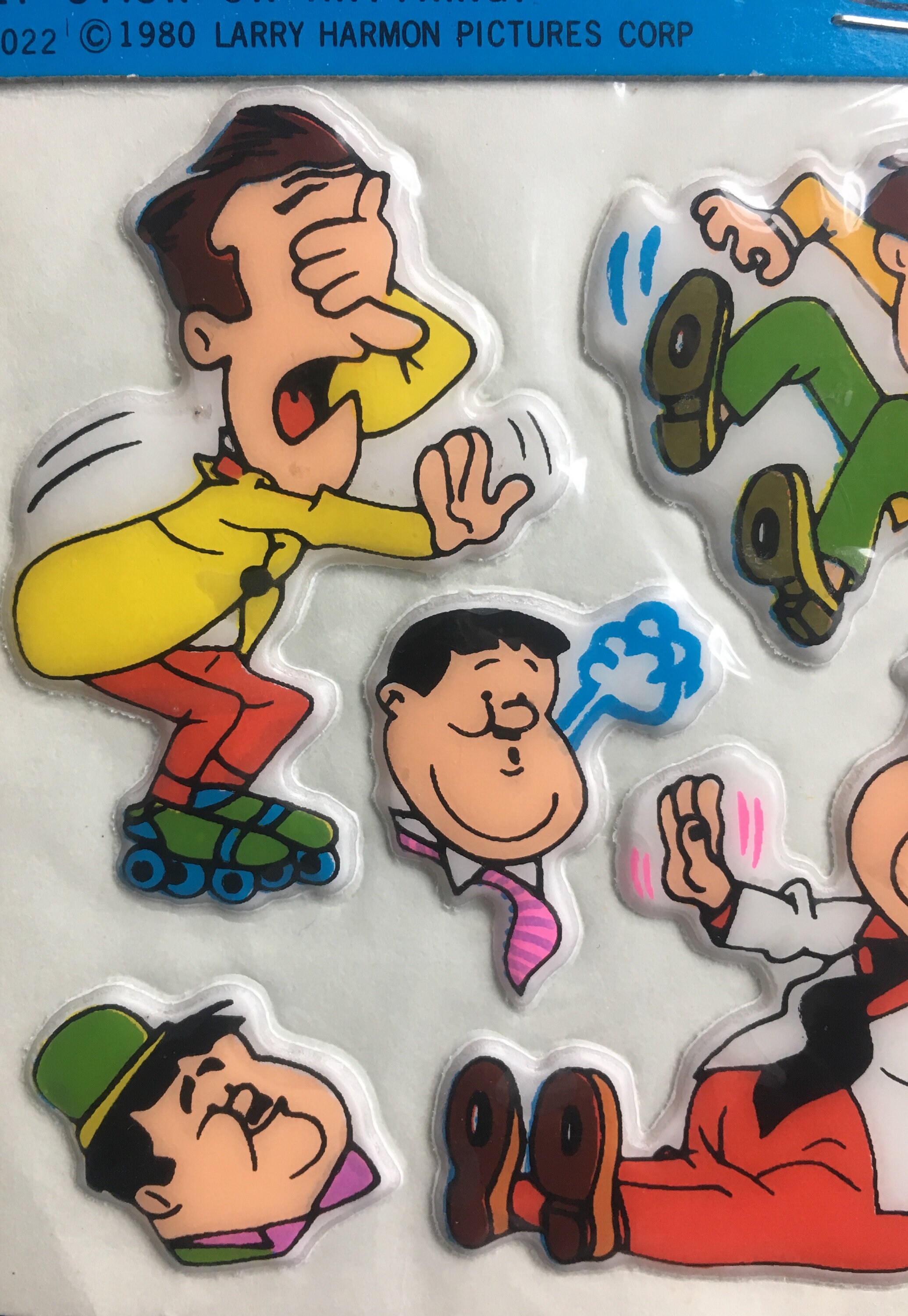 1980s Puffy Stickers Rare Collectible Three Dimensional Laurel and ...