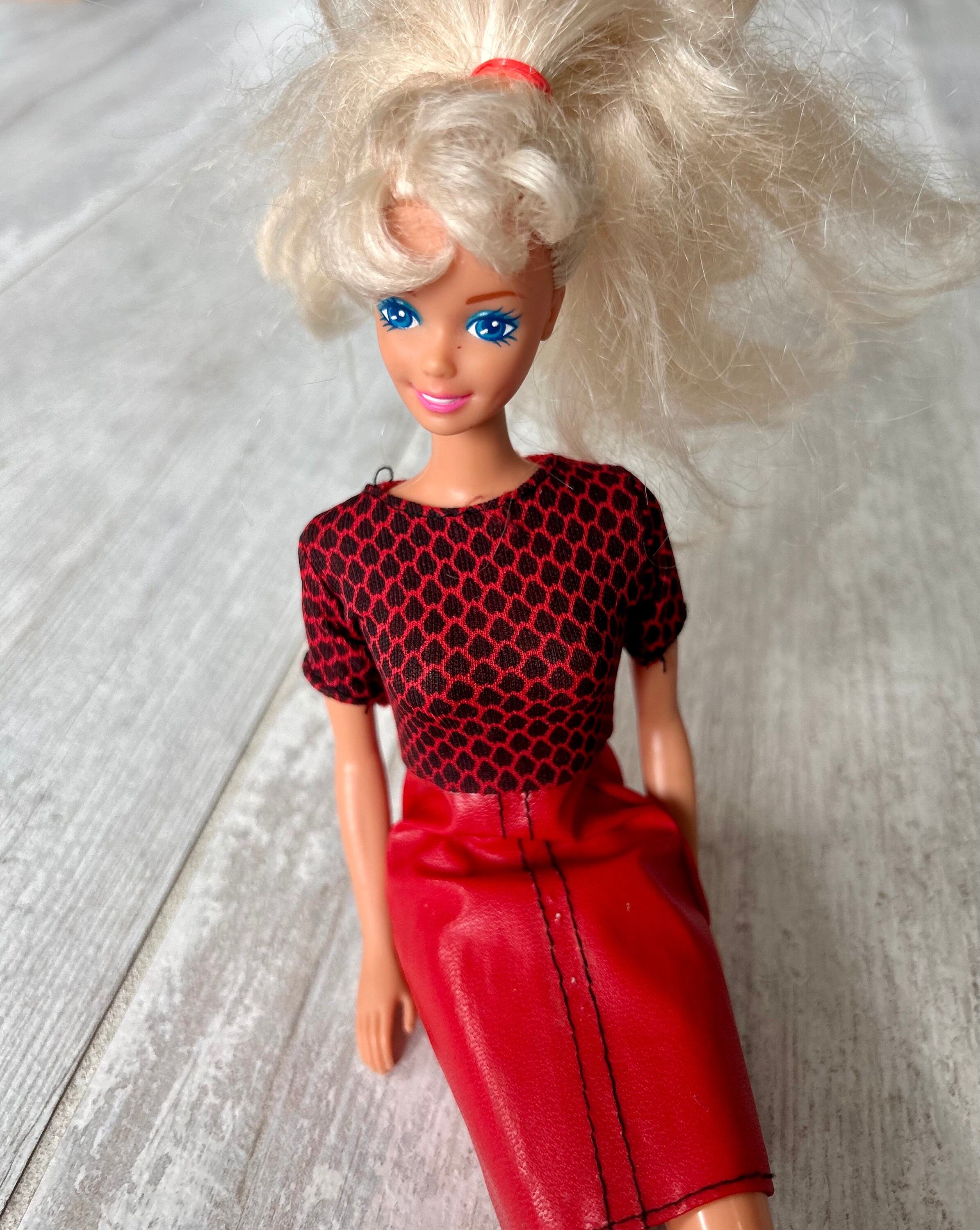 1970s Barbie Doll Blonde Hair Blue Eyes 1976 Vintage Mattel Etsy