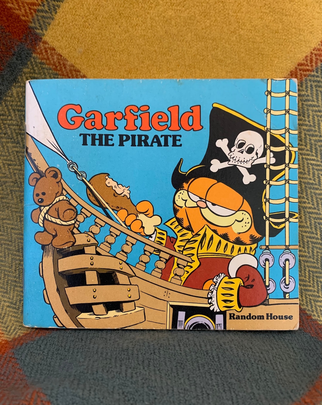 1982 Garfield the Pirate Little Blue Book Vintage Jim Davis - Etsy