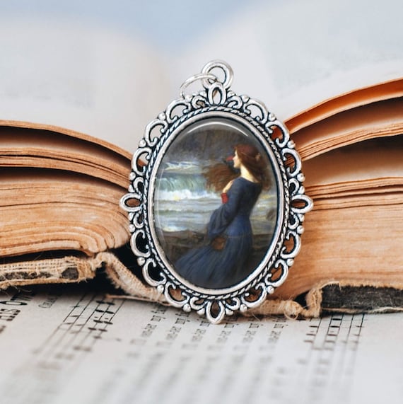 Miranda Shakespeare Pre-raphaelite Pendant Necklace - Etsy