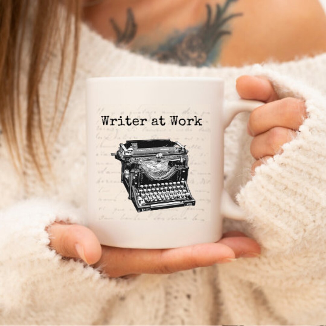 Writer at Work Mug - Writers Mug - Gift for Writers - Writer at Work ...