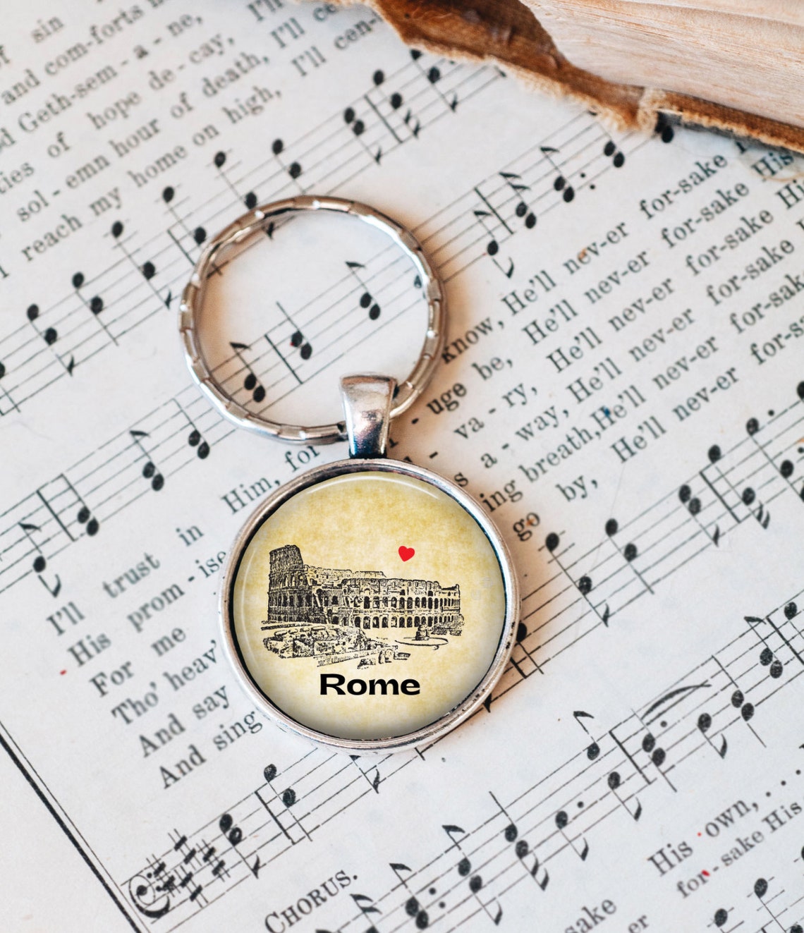 Rome Key Ring Rome Gift Roma Gift Roma Key Ring | Etsy