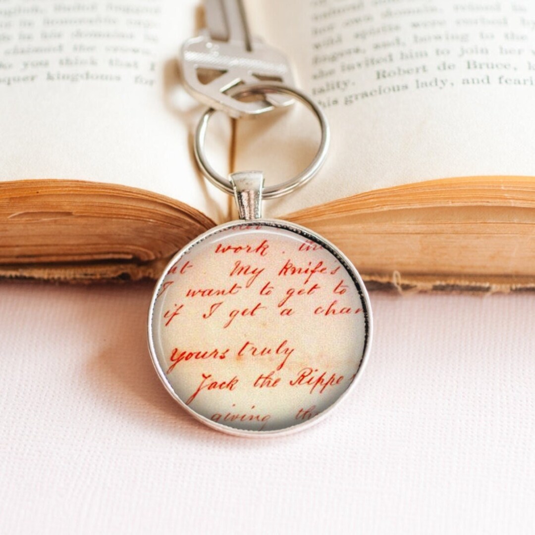 Jack the Ripper Key Ring: Dear Boss Letter, True Crime Gift - Etsy