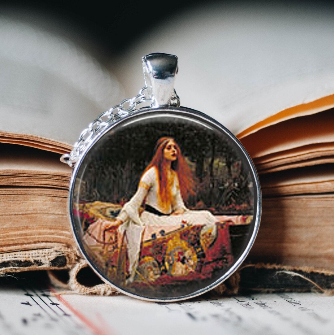Art Jewellery - the Lady of Shalott Pendant Necklace - Pre-raphaelite ...
