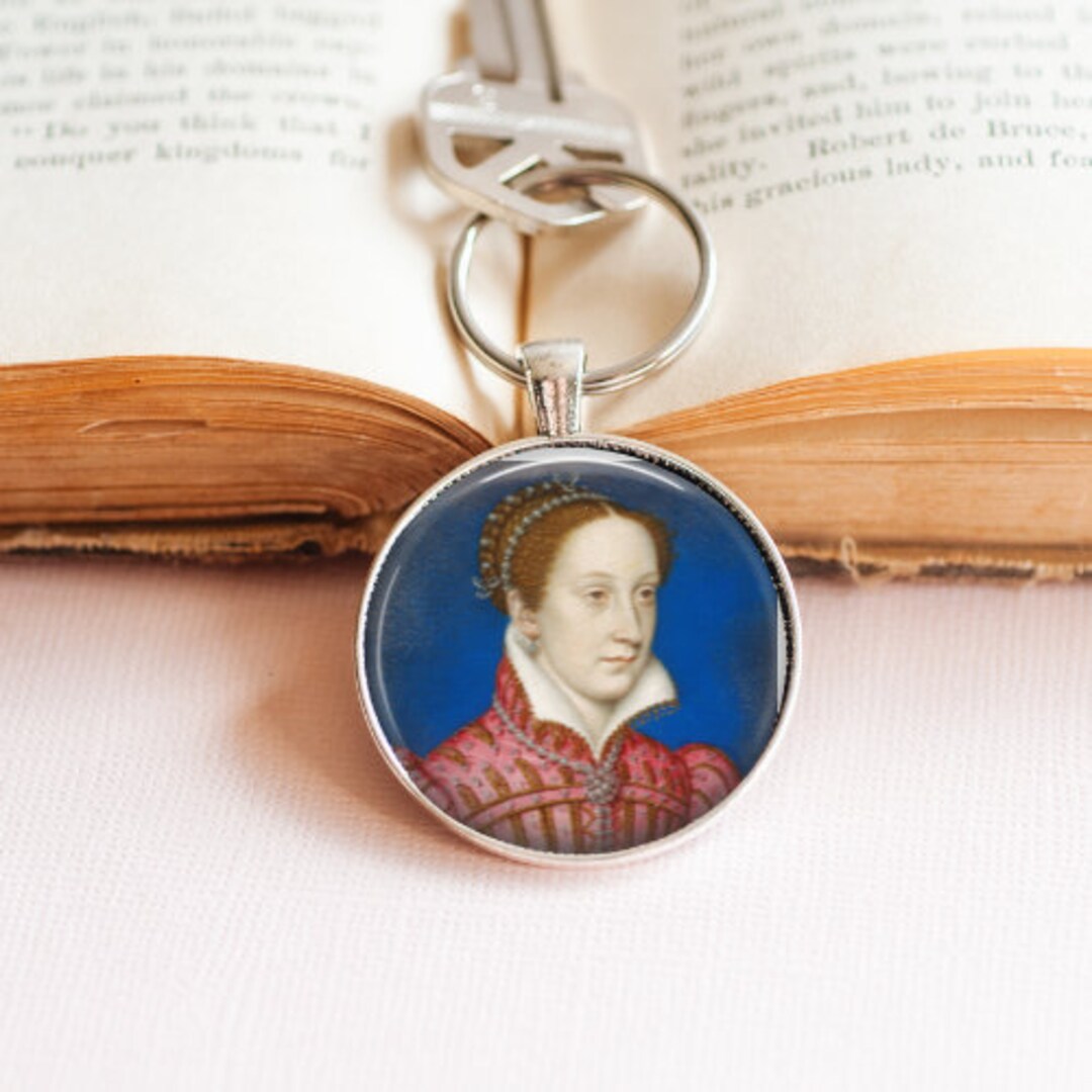 Mary Queen of Scots Key Ring - Scottish Queen Key Ring- Scottish ...