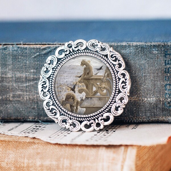 Notre Dame Pin - Etsy