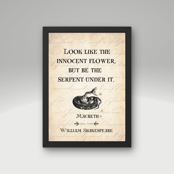 Macbeth Poster - Etsy