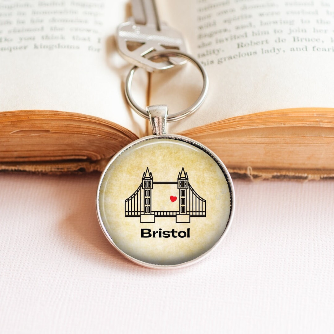 Bristol Key Ring - Bristol Gift - City of Bristol Key Ring - UK Key ...