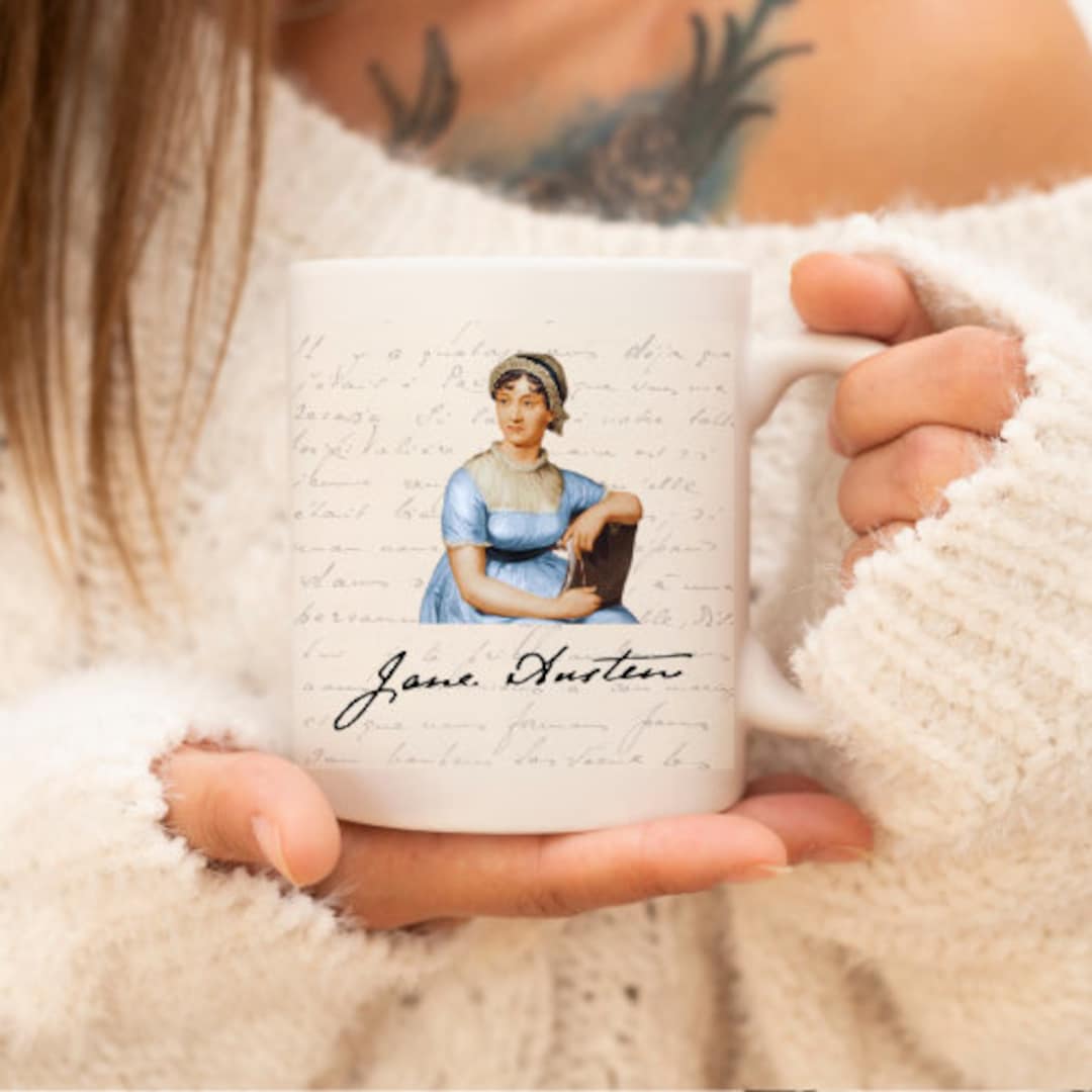 Jane Austen Mug Jane Austen Gift Literary Lovers Gift - Etsy