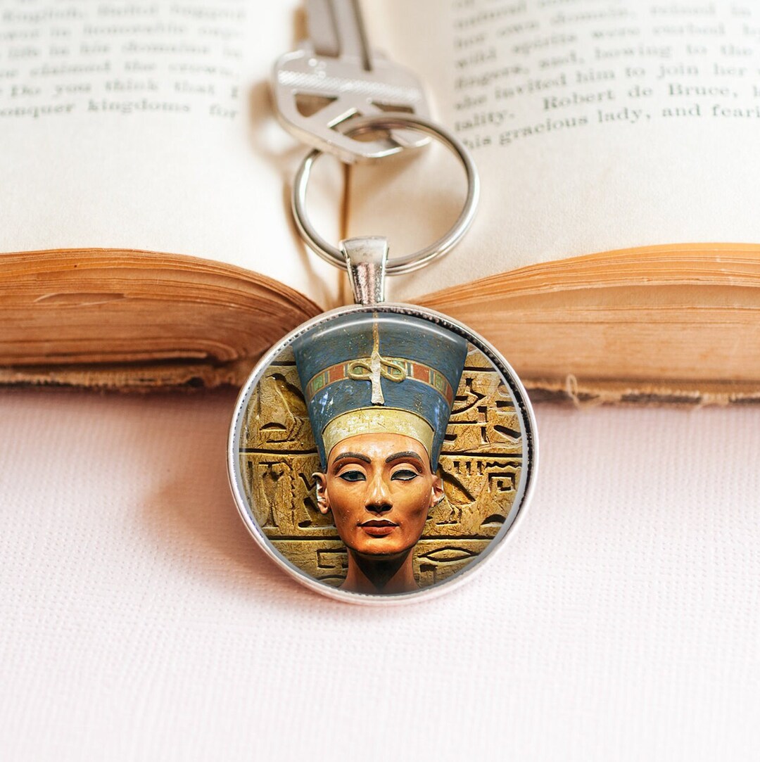 Queen Nefertiti Key Ring - Queen Nefertiti Gift - Nefertiti Key Ring ...