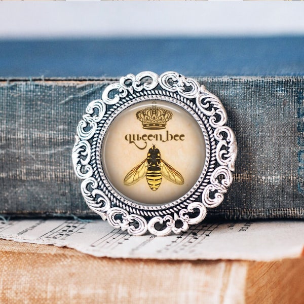 Bee Brooch - Etsy