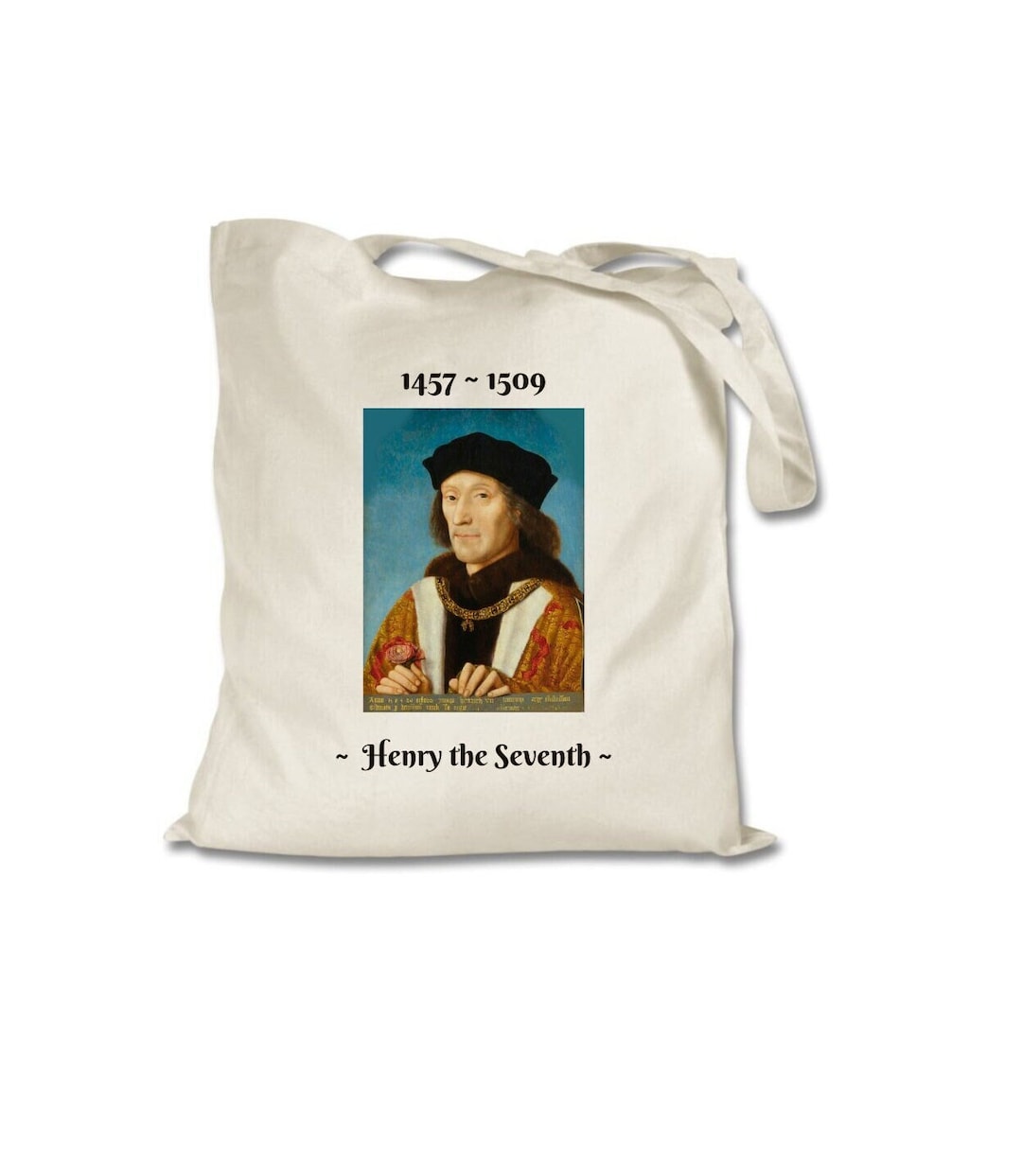 King Henry the Seventh Tote Bag - Henry the Seventh Gift - Tudor ...