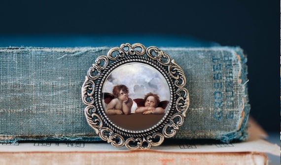 Sistine Chapel Cherubs Brooch Sistine Chapel Ceiling | Etsy