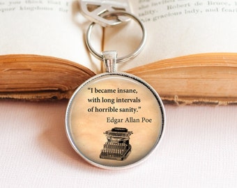 Quote Key Ring - Etsy UK