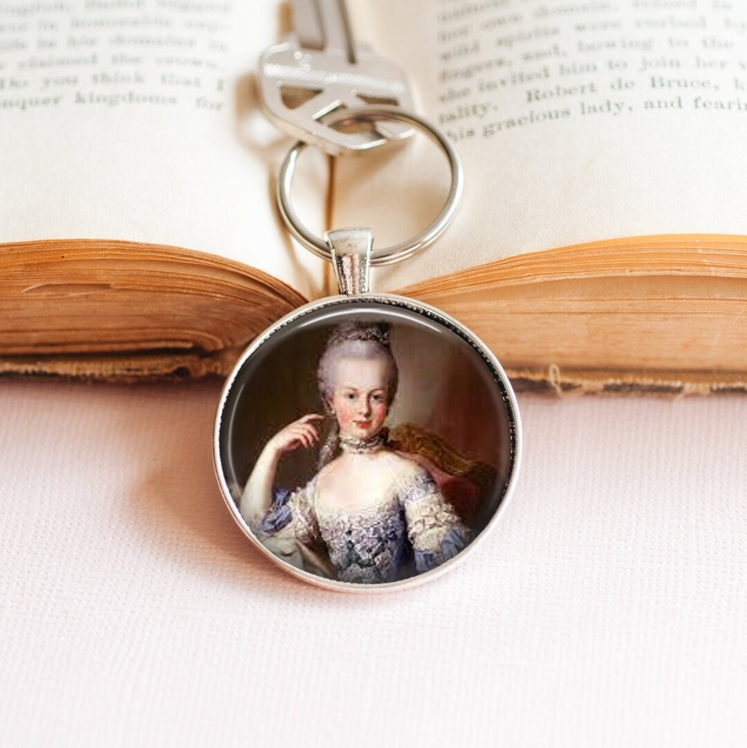 Marie Antoinette Key Ring, Marie Antoinette Gift, French Royalty Key ...