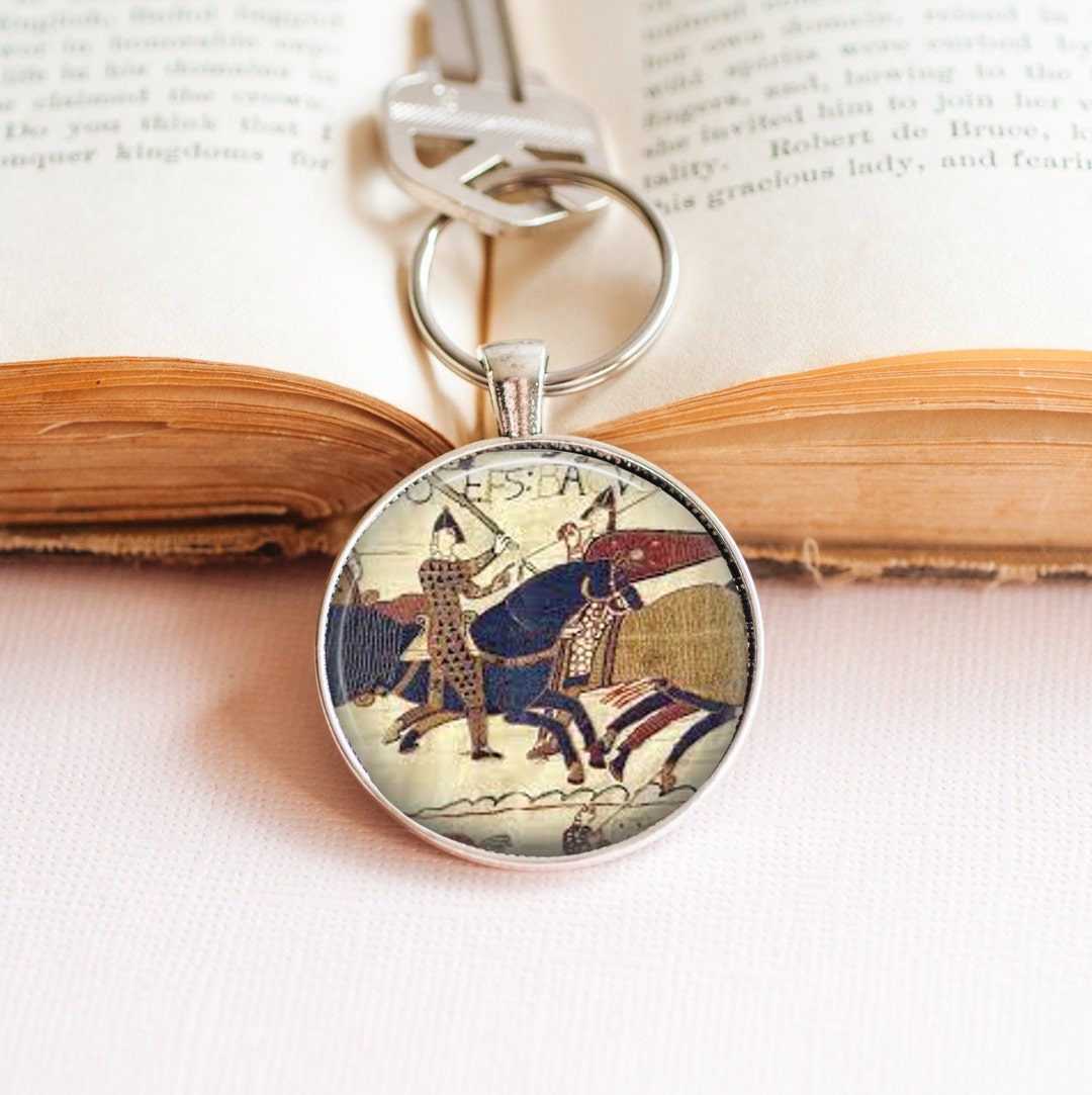 Bayeux Tapestry Key Ring - Bayeux Tapestry Gift - 1066 Key Ring ...