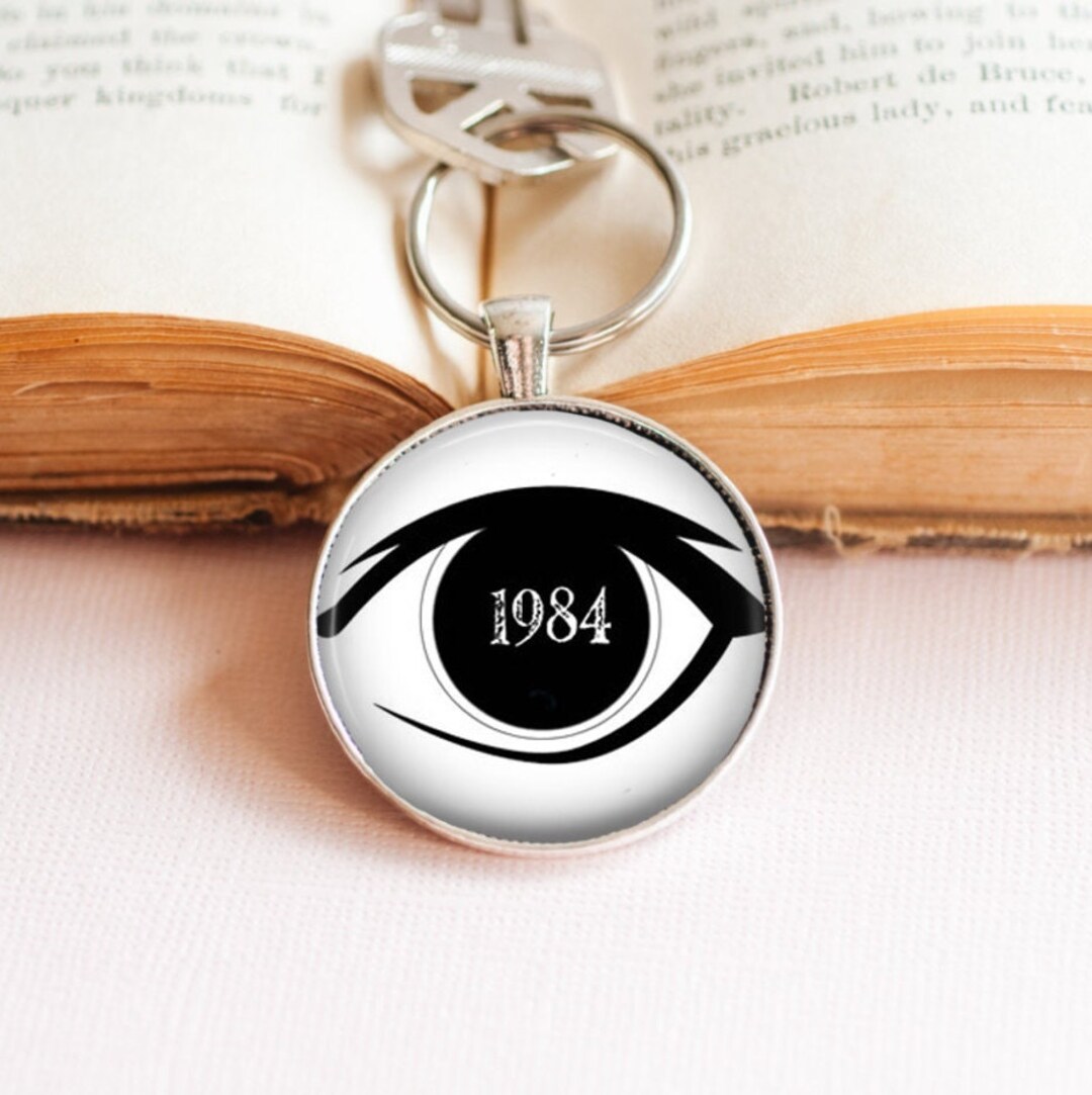 1984 Key Ring: Orwell Literary Gift - Etsy