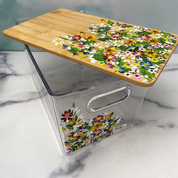 Hand Decorated Box - Etsy