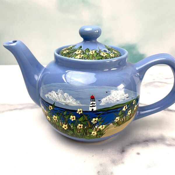 Blue Teapots - Etsy