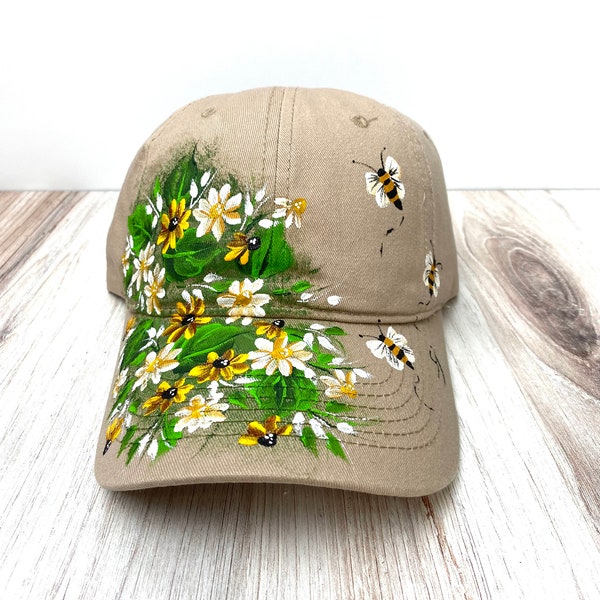 Hand Painted Hats - Etsy