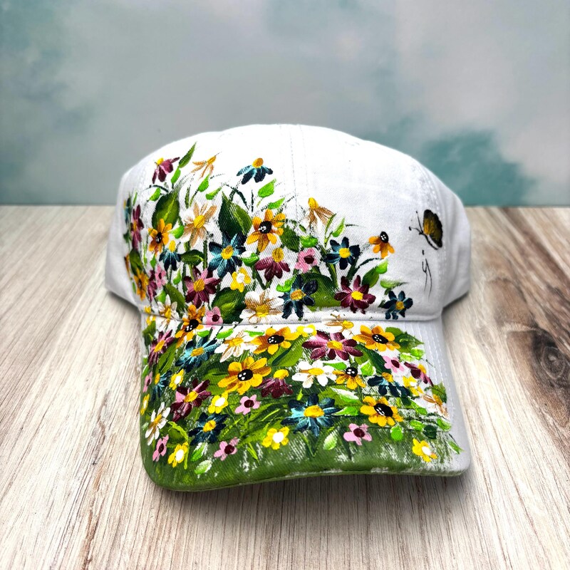 Hand Painted Hats - Etsy