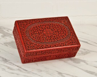 Lacquer trinket box | Etsy