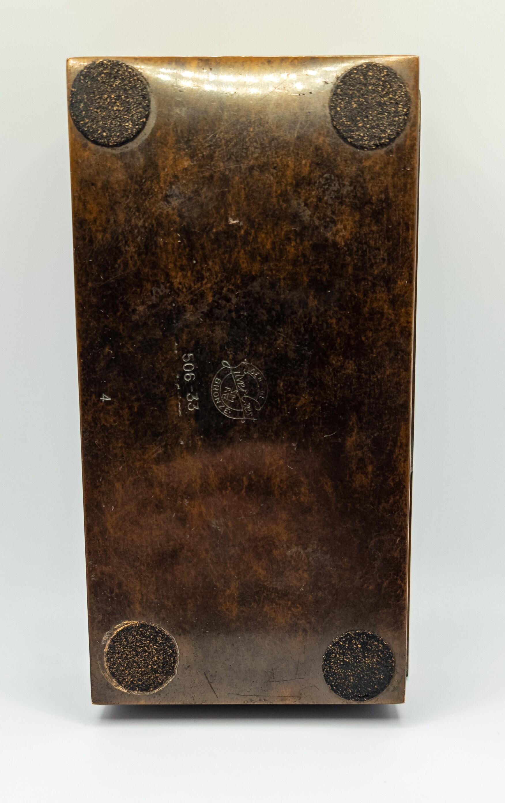 1920s Bronze Silvercrest Box Smith Metal Arts Cigarette - Etsy