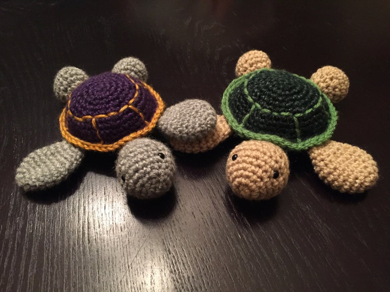 Baby Sea Turtle Crochet Pattern - Etsy