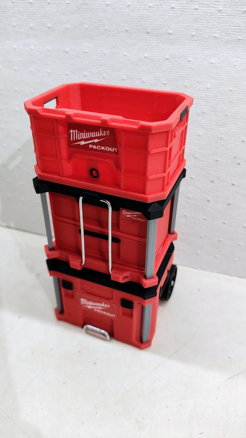 1/10 Miniwaukee Packout Crate - Etsy