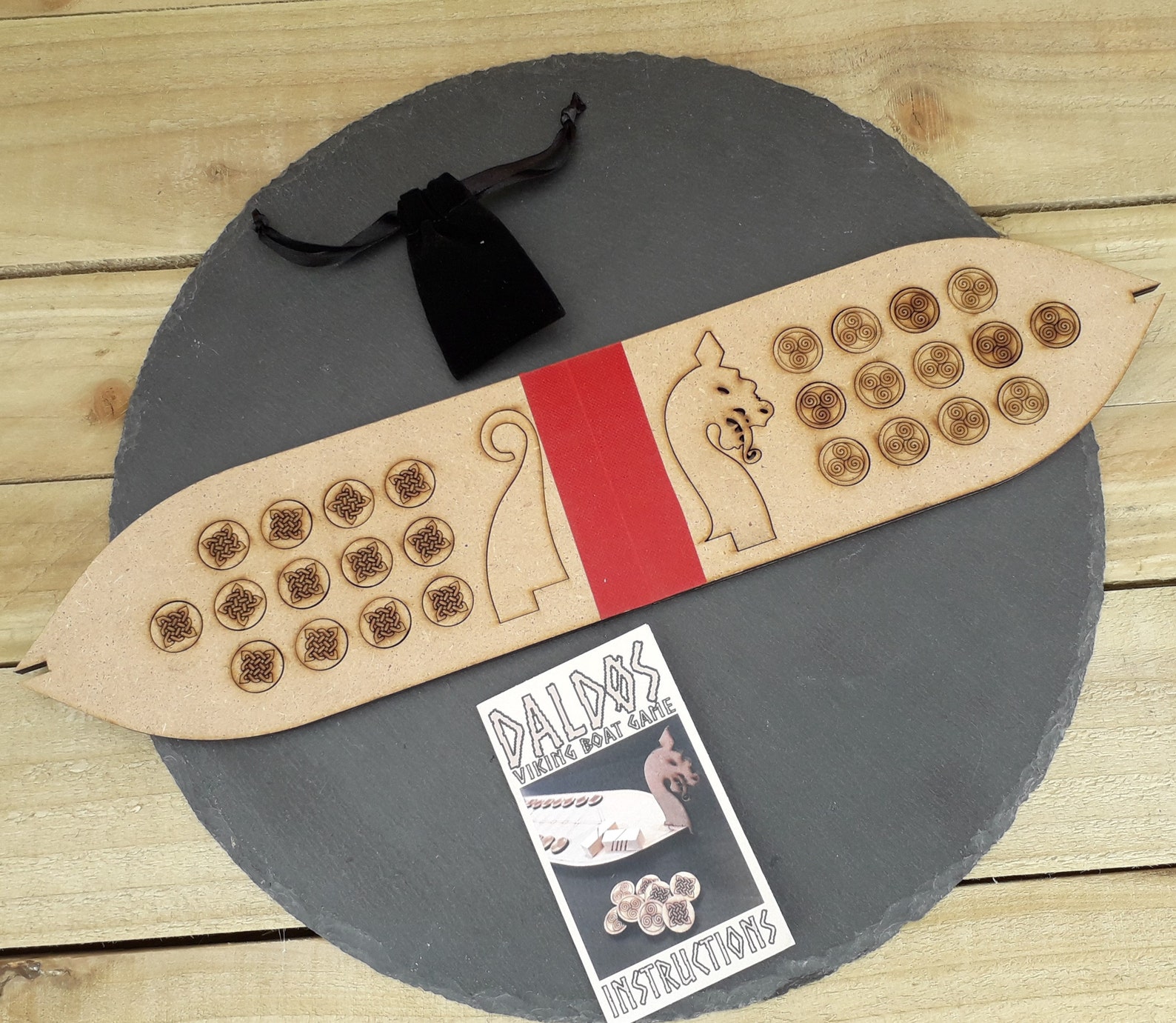 Daldos Viking Boat Race Made on Arran Travel Game - Etsy
