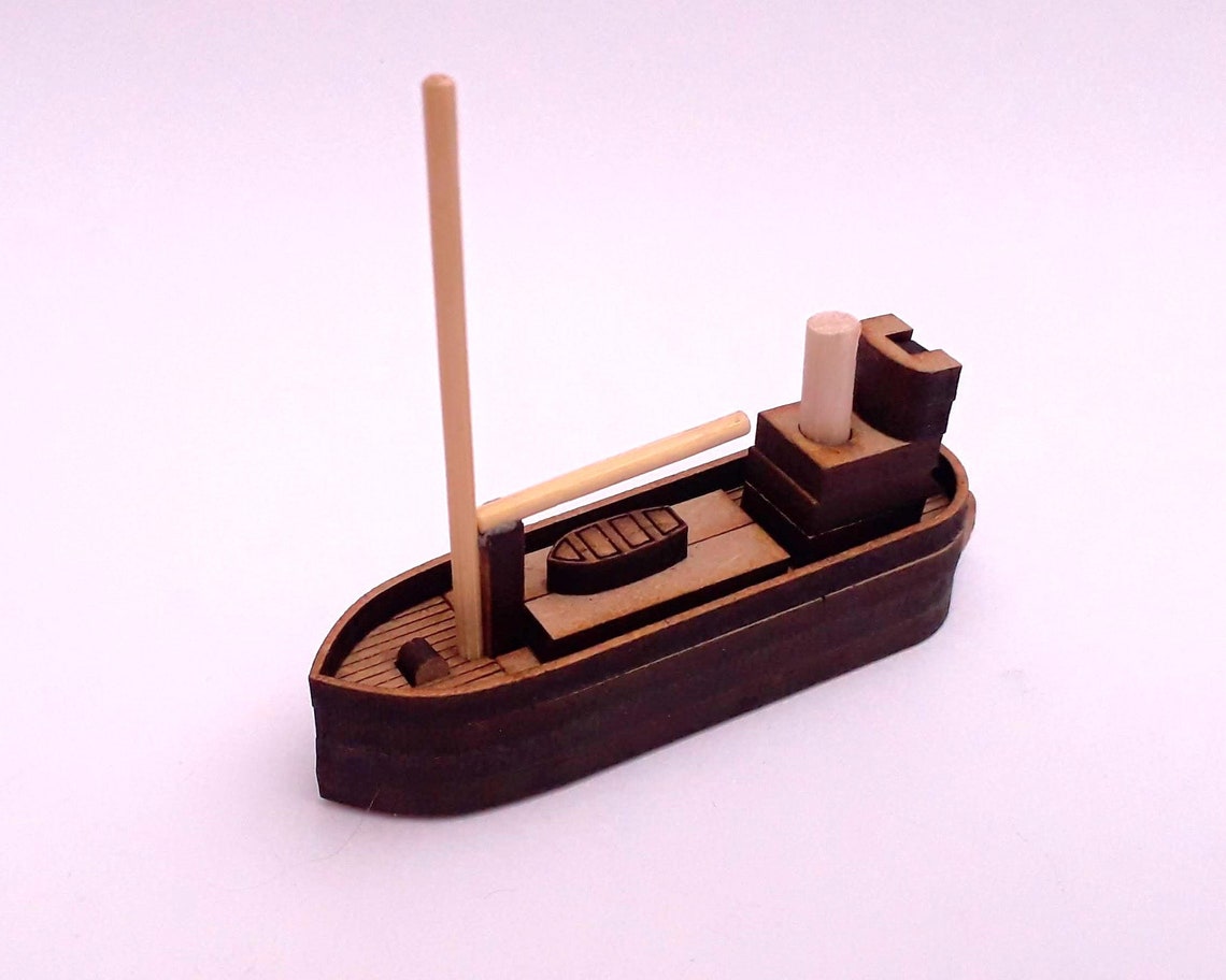 Clyde Puffer Ship MDF Kit Firth of Clyde Arran Islands - Etsy UK