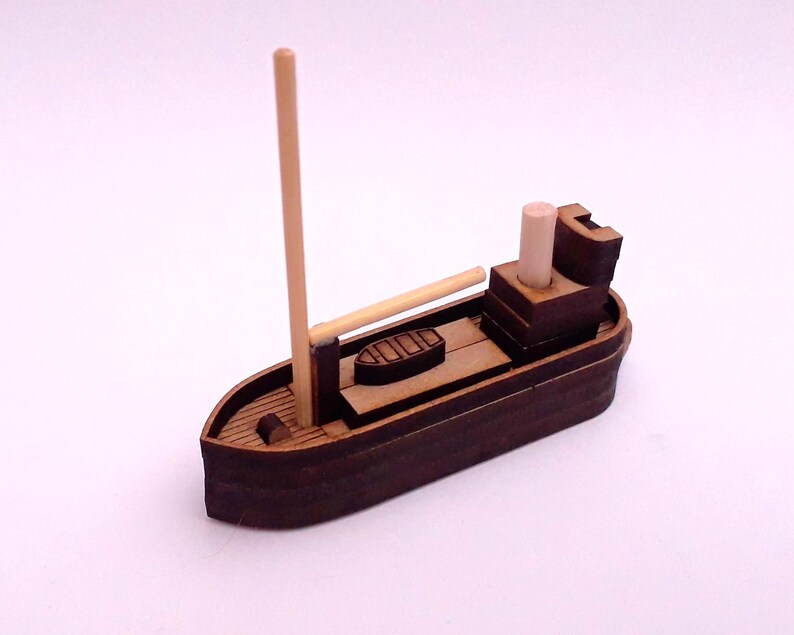 Clyde Puffer Ship MDF Kit Firth of Clyde Arran Islands - Etsy