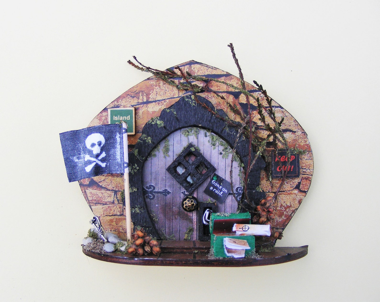 Pirate's Cove Faerie Goblin Door Craft Kit - Etsy