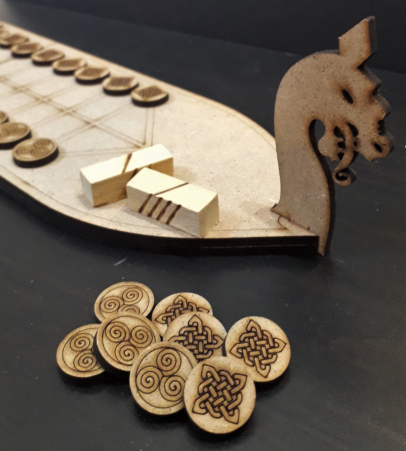 Daldos Viking Boat Race Made on Arran Travel Game - Etsy