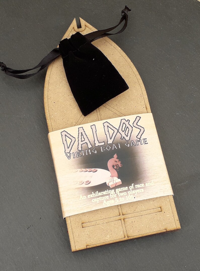 Daldos Viking Boat Race Made on Arran Travel Game - Etsy