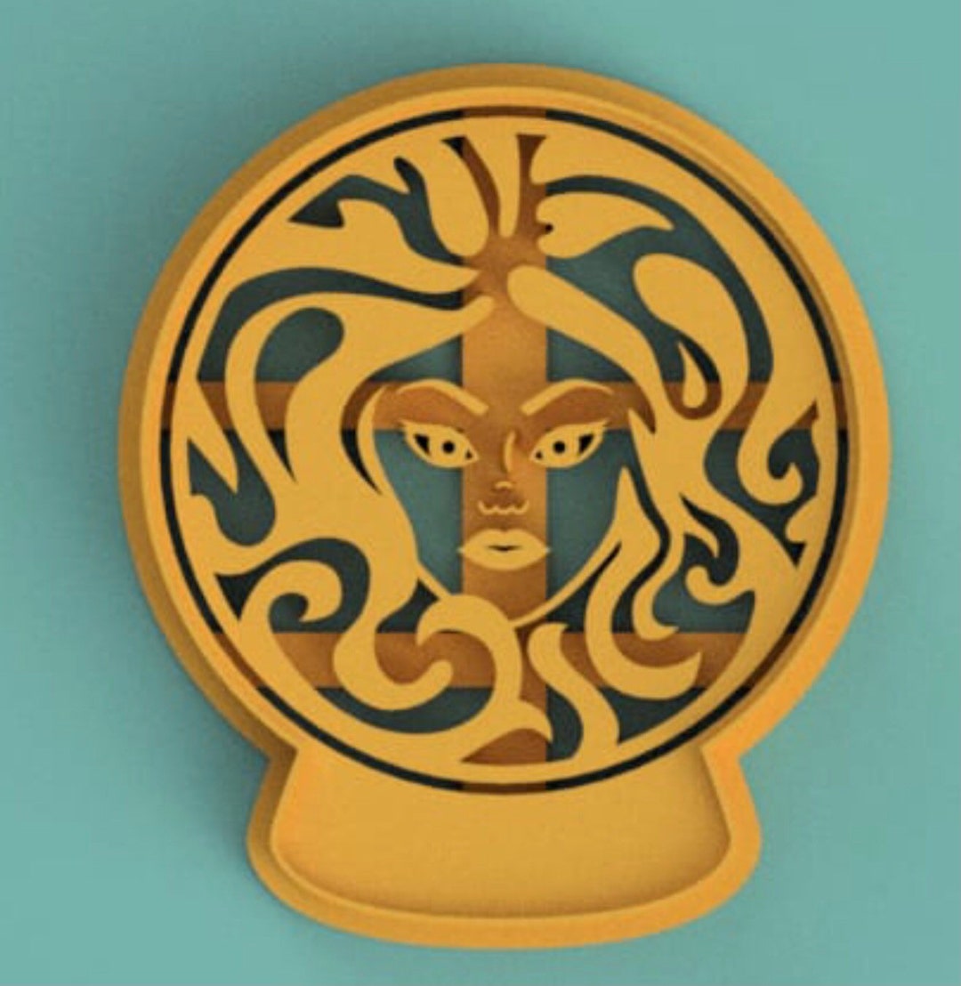 Madame Leota Cookie Stamp / Embosser Stamp STL FILE - Etsy UK