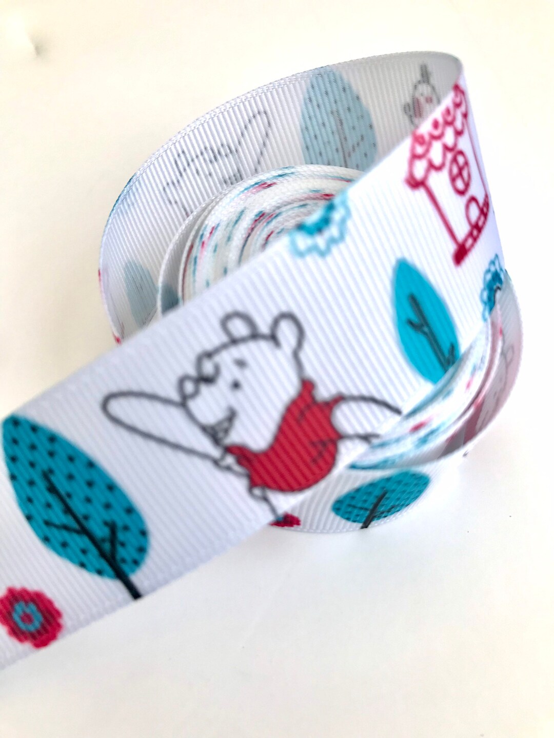 Winnie the Pooh Ribbon - Etsy