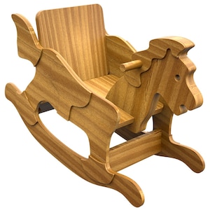 Circa 1964 Classic Baby Rocker Wood Toy Plans & Patterns (PDF Download ...