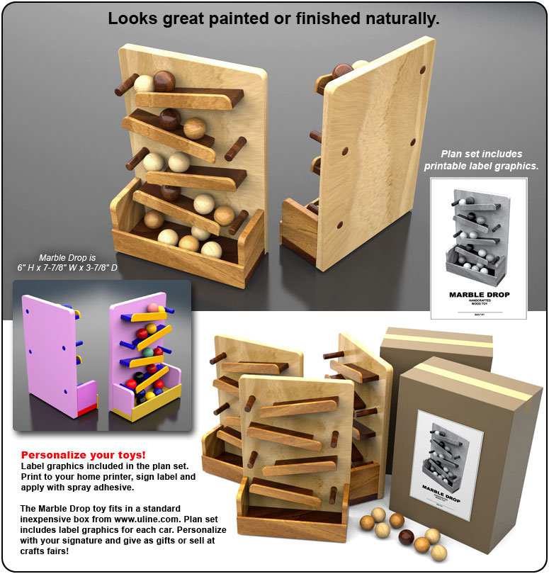 Learning Toys Marble Drop PDF Download - Etsy